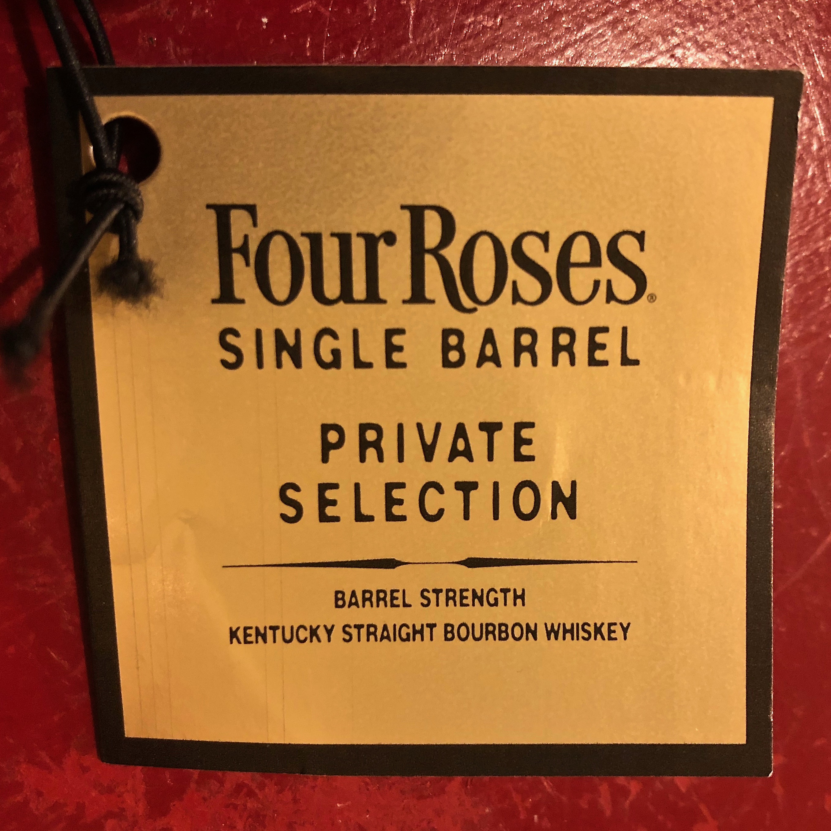 Four Roses Barrel Strength Single Barrel OBSK – The Right Spirit