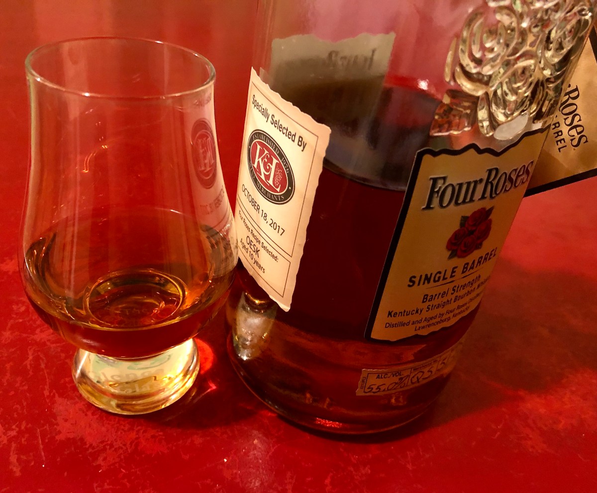 Four Roses Barrel Strength Single Barrel OESK – The Right Spirit