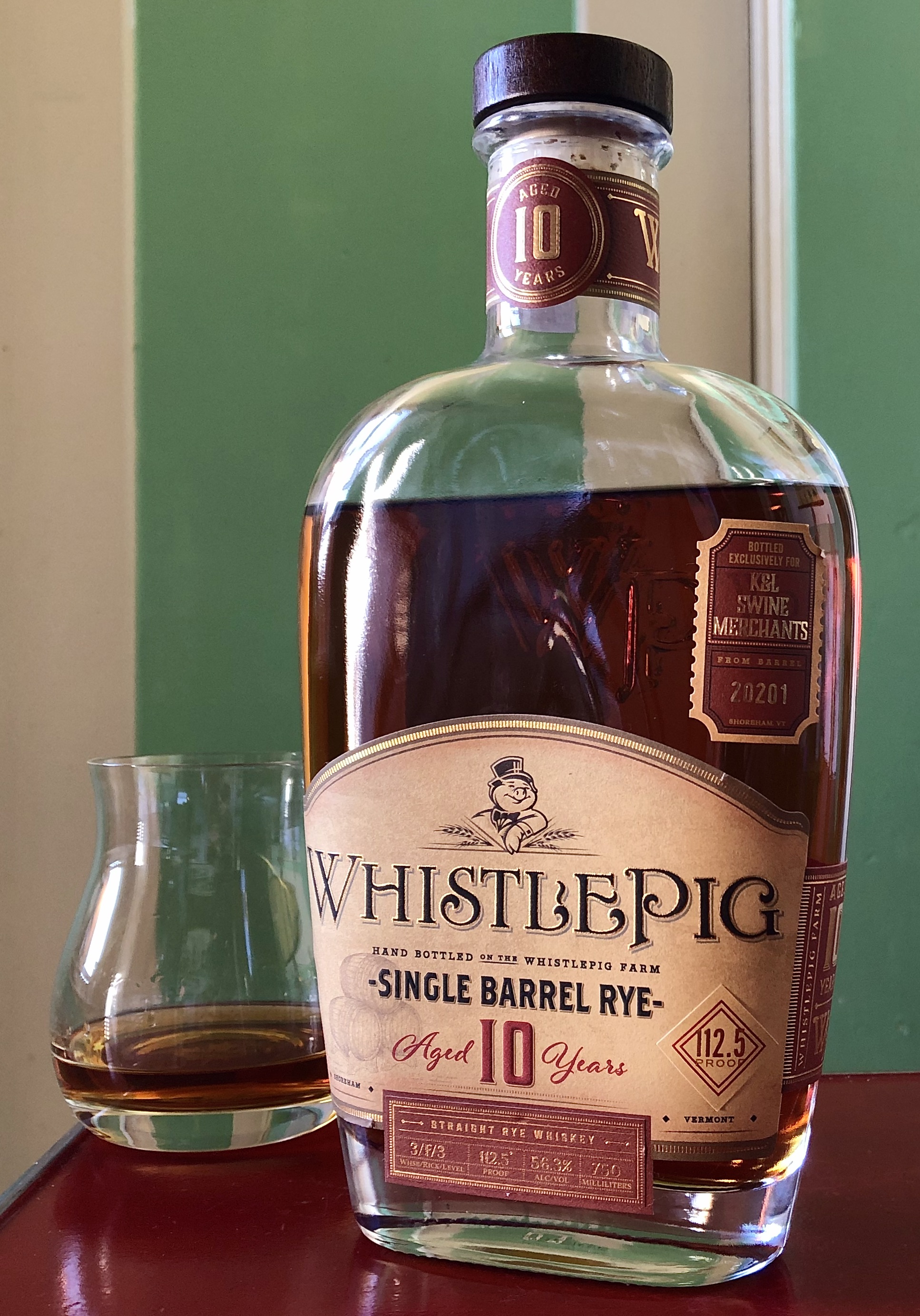 WhistlePig 10 Year (actually 17+ years!) Cask Strength Single Barrel ...