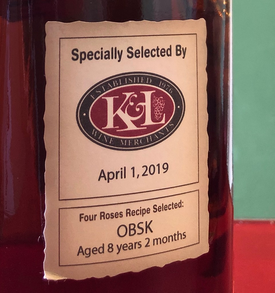 Comparison: Two Four Roses Barrel Strength Single Barrels – OBSK & OBSO ...