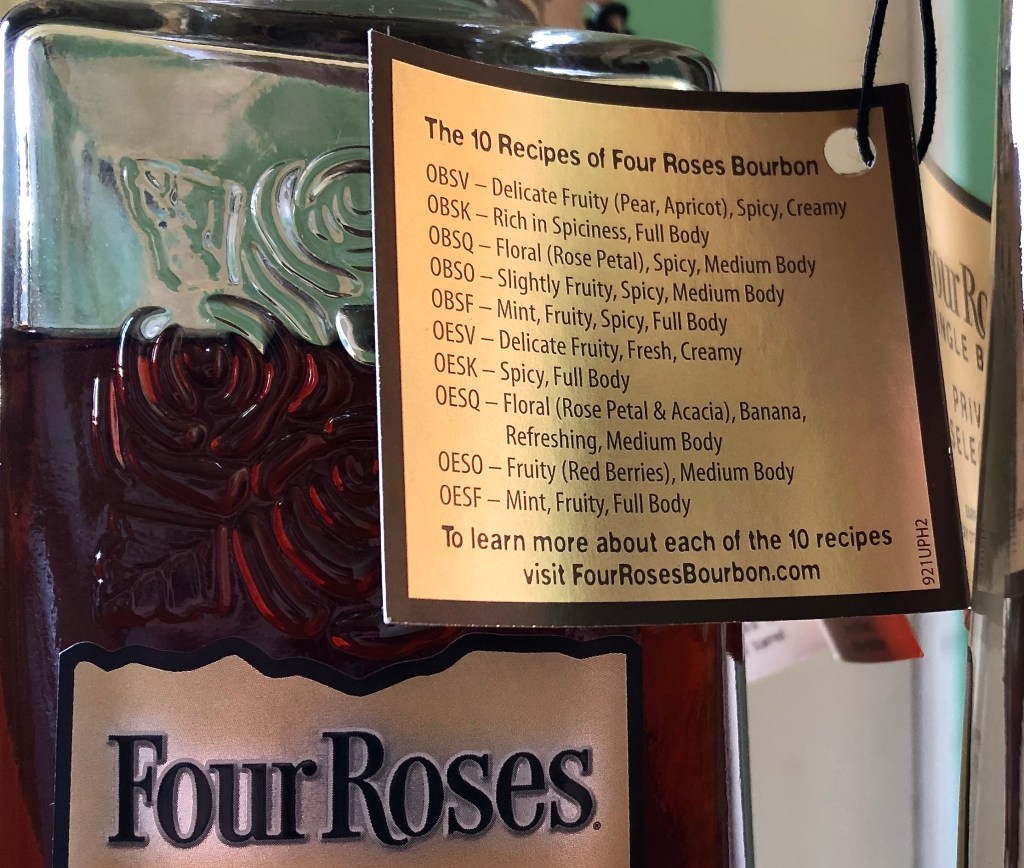 Comparison: Two Four Roses Barrel Strength Single Barrels – OBSK & OBSO ...