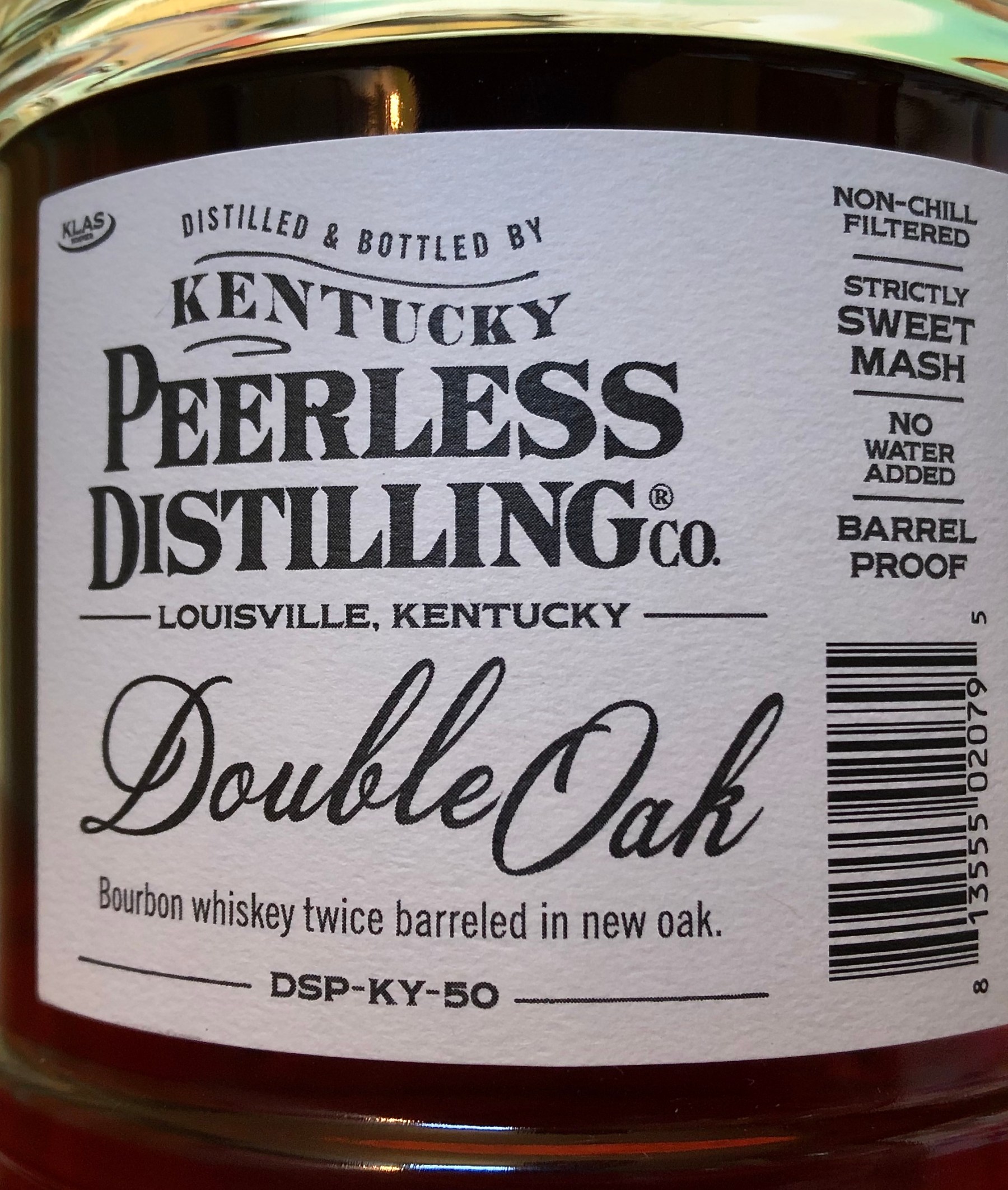 Peerless Double Oak Bourbon – The Right Spirit