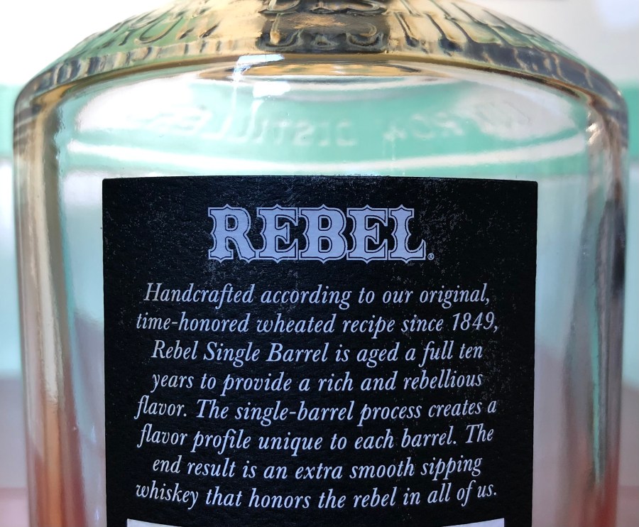 Rebel 10 Year Single Barrel – 2022 – The Right Spirit