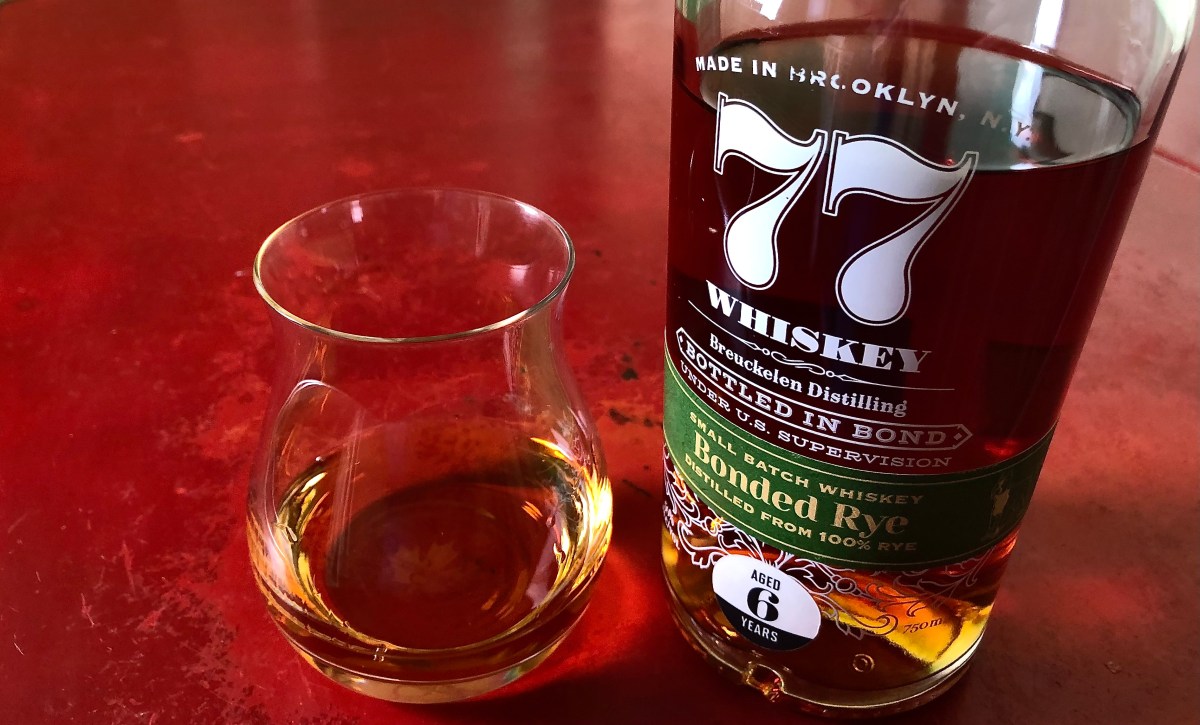 77 Whiskey Bottled in Bond Rye – The Right Spirit