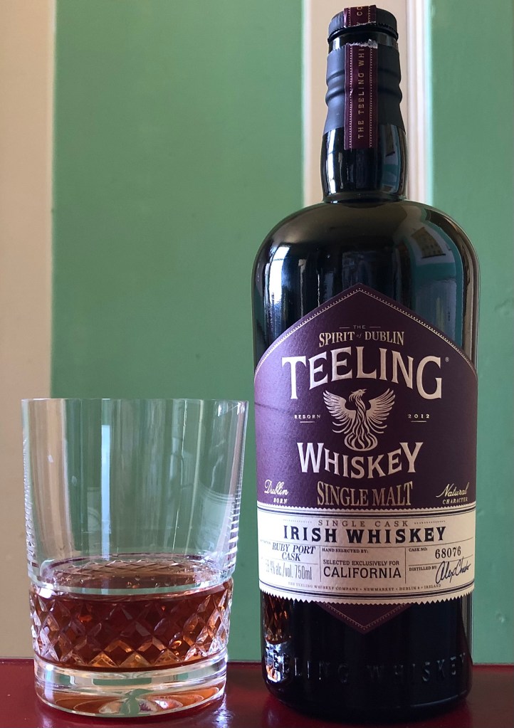 Teeling Whiskey Single Malt – Ruby Port Cask – The Right Spirit