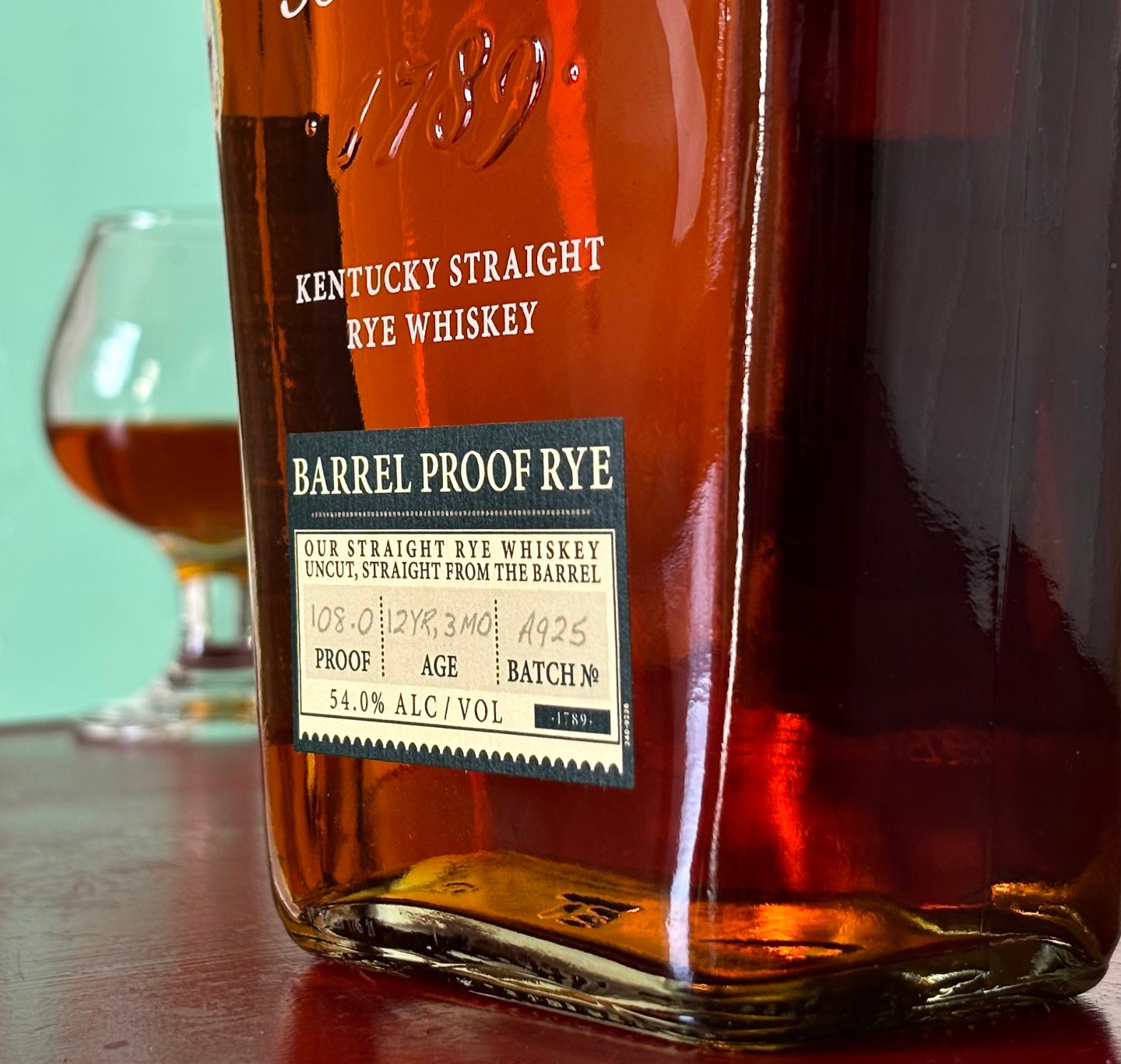 Elijah Craig Barrel Proof RYE – Batch A925 – The Right Spirit
