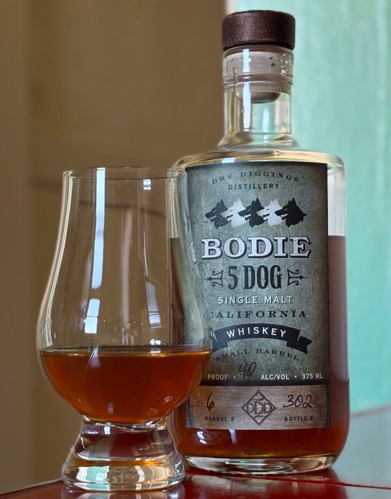 Bodie 5 Dog California Single Malt (2025) – The Right Spirit